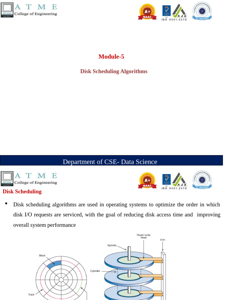 Module -5_Disk Scheduling Algorithms | PDF | Scheduling (Computing ... Module -5_Disk Scheduling Algorithms | PDF | Scheduling (Computing ...