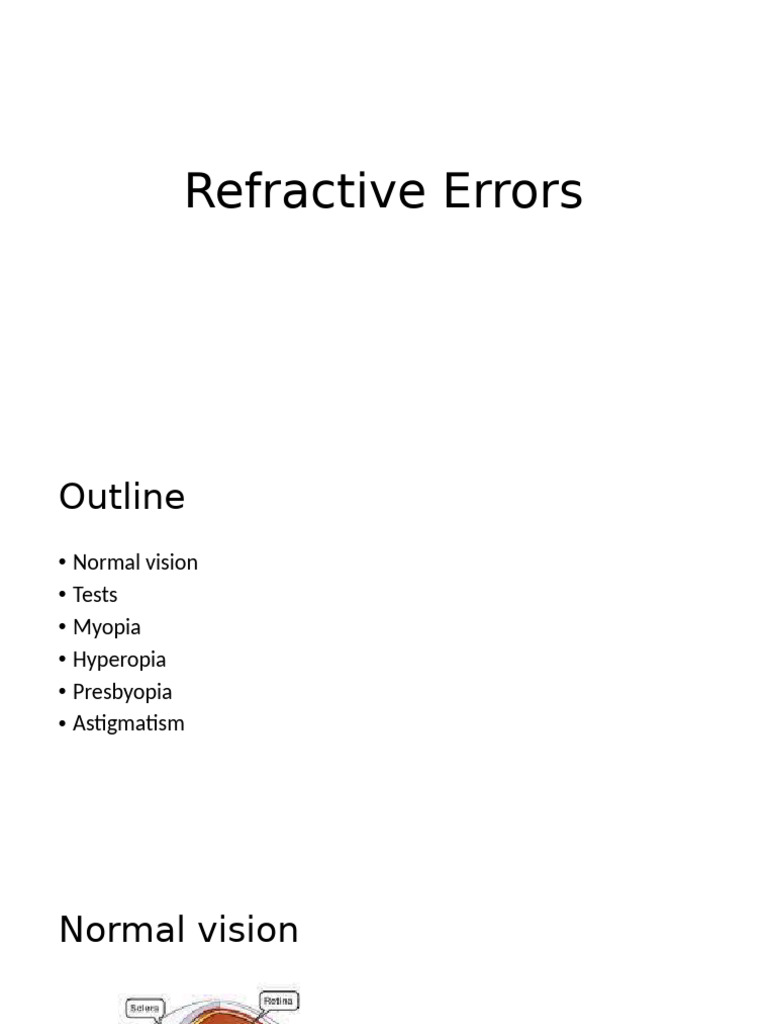 Retina | PDF | Myopia | Visual Acuity