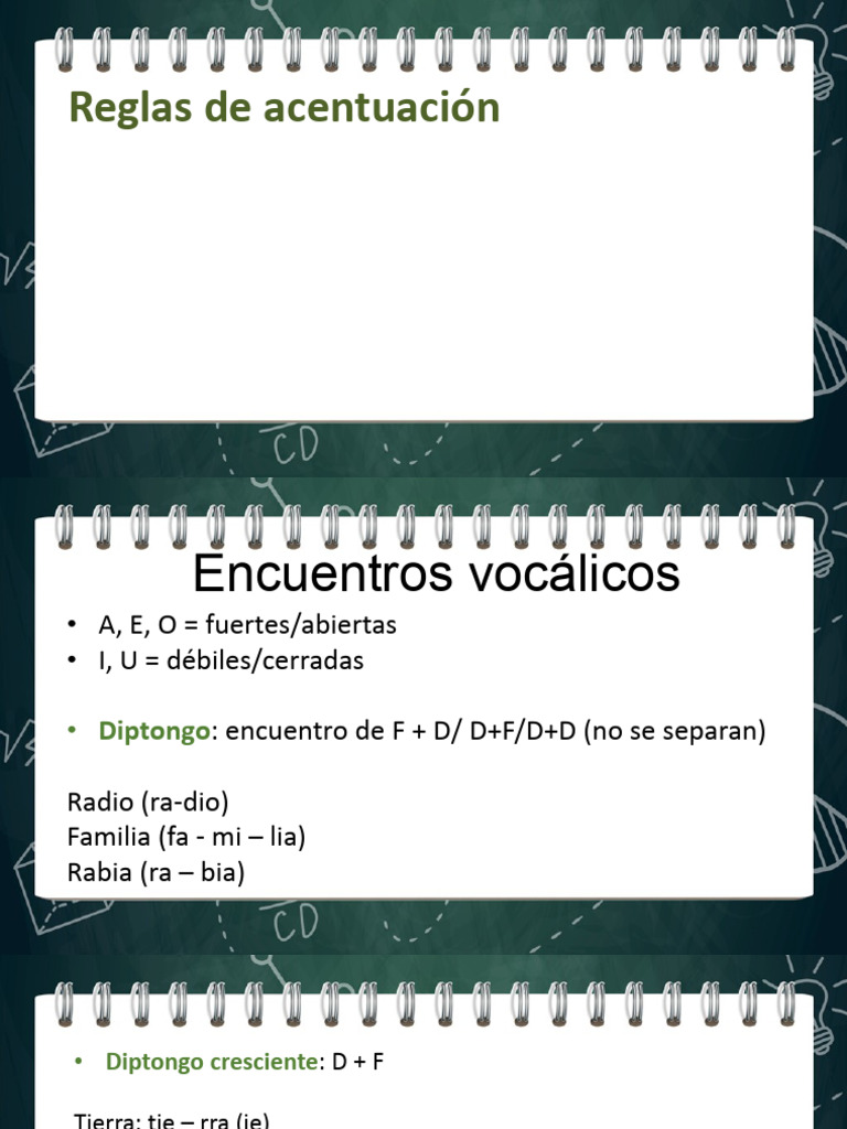 Reglas de Acentuación | PDF