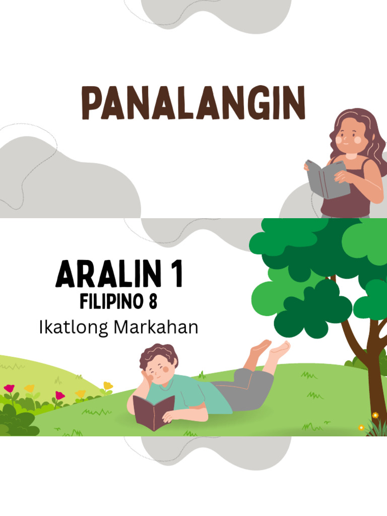 Q3 Lesson1 Filipino8 | PDF