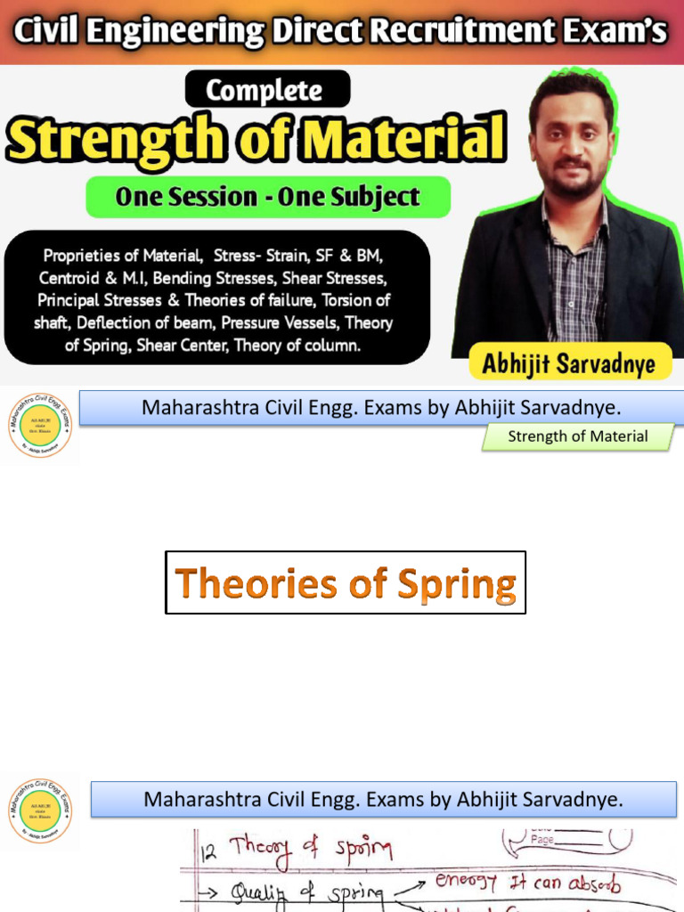 12) Theories of Spring | PDF