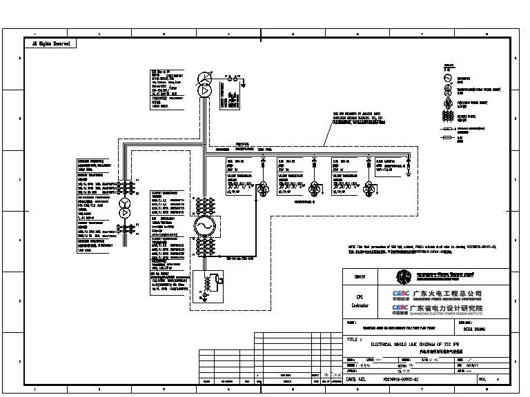 A2+d0502-02+electrical Single Line Diagram of STG Ipb+A | PDF