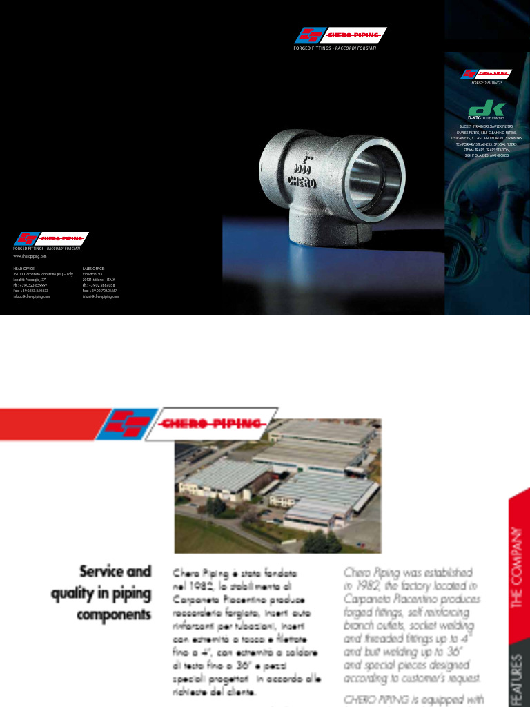 Forged Fittings & Strainers Supplier | PDF | Materials