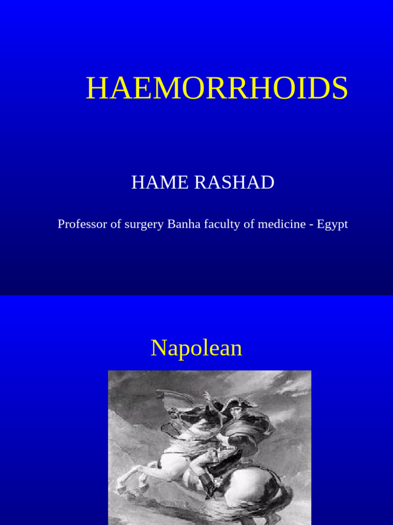 Understanding Haemorrhoids: Causes & Types | PDF | Hemorrhoid | Vein