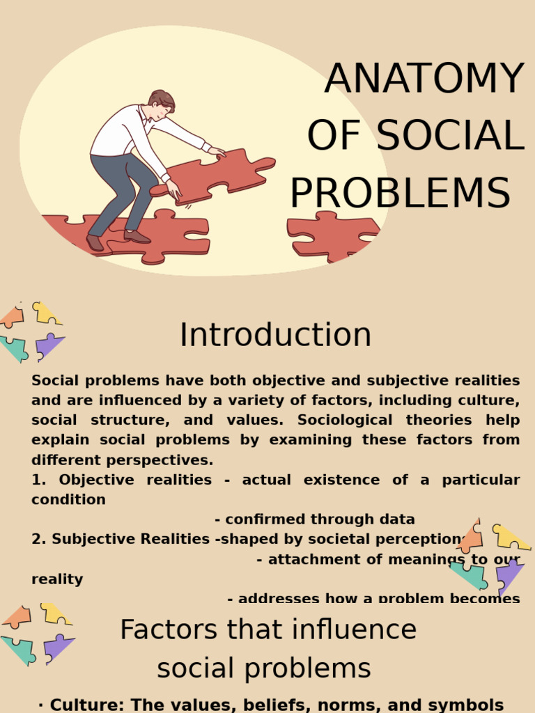 Anatomy of Social Problems | PDF | Sociology | Society