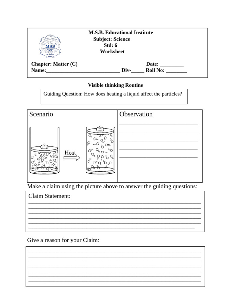 Chp 2 Matter VTR | PDF