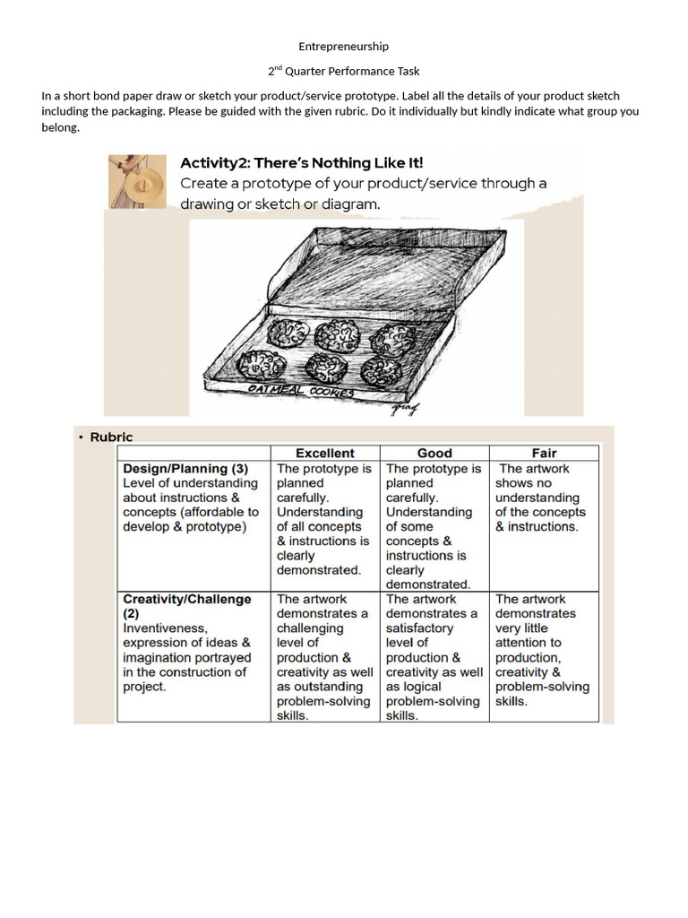 Q2 Performance Task 1 (1) | PDF