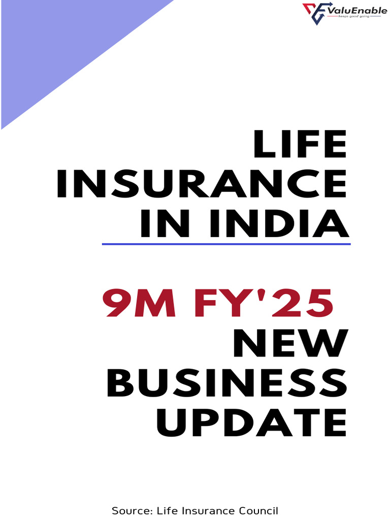 Life Insurance NB Update 9M FY 25 1737462988 | PDF | Insurance ...