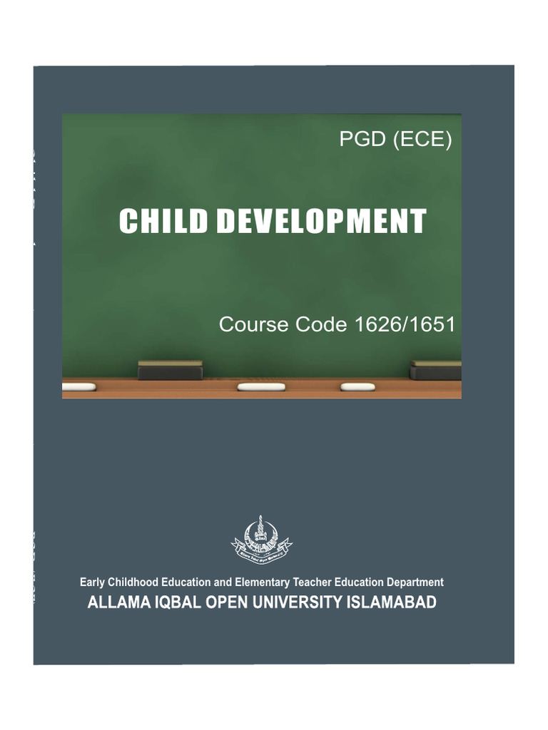 Child Development Course PGD (ECE) | PDF