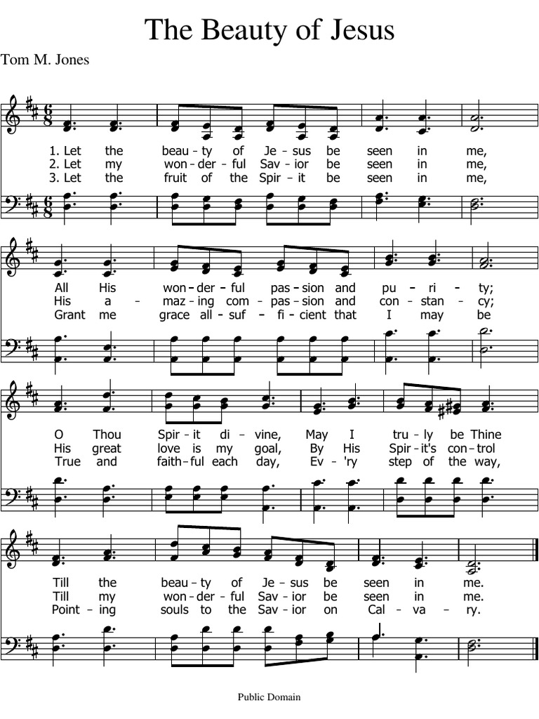 The Beauty of Jesus | PDF