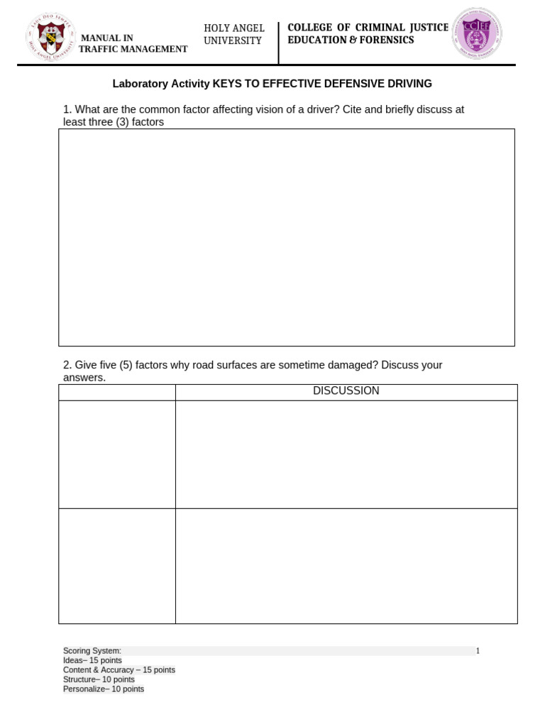 Defensive Driving Guide | PDF