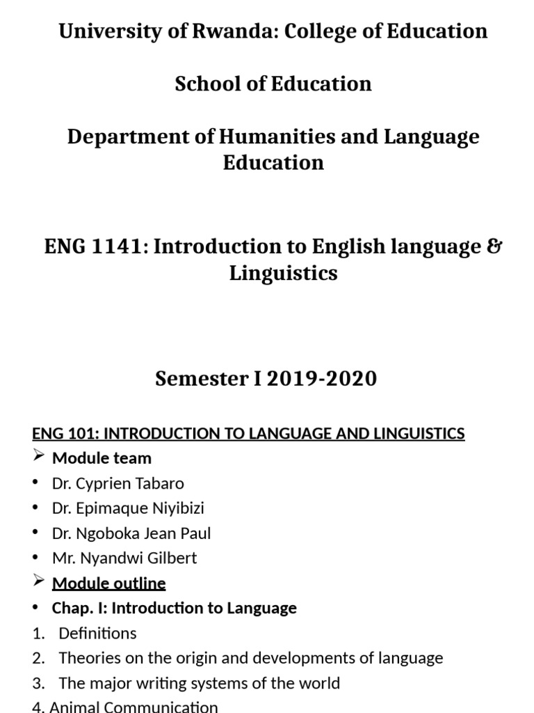 Introduction to Language and Linguistics | PDF | Phonetics | Human Voice