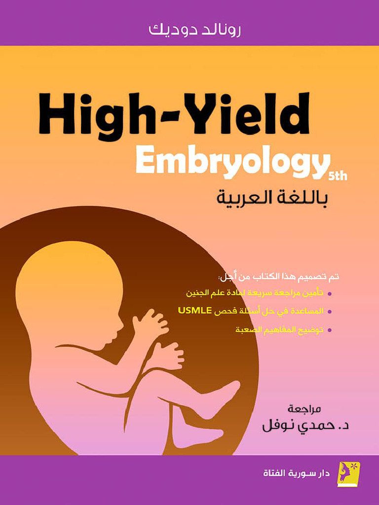 دار سورية الفتاة High Yield Embryology | PDF