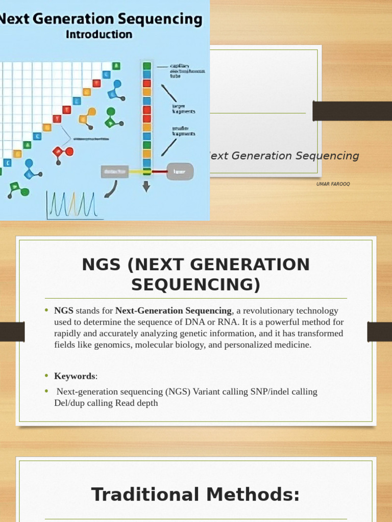 Next Generation Project | PDF | Dna Sequencing | Single Nucleotide ...