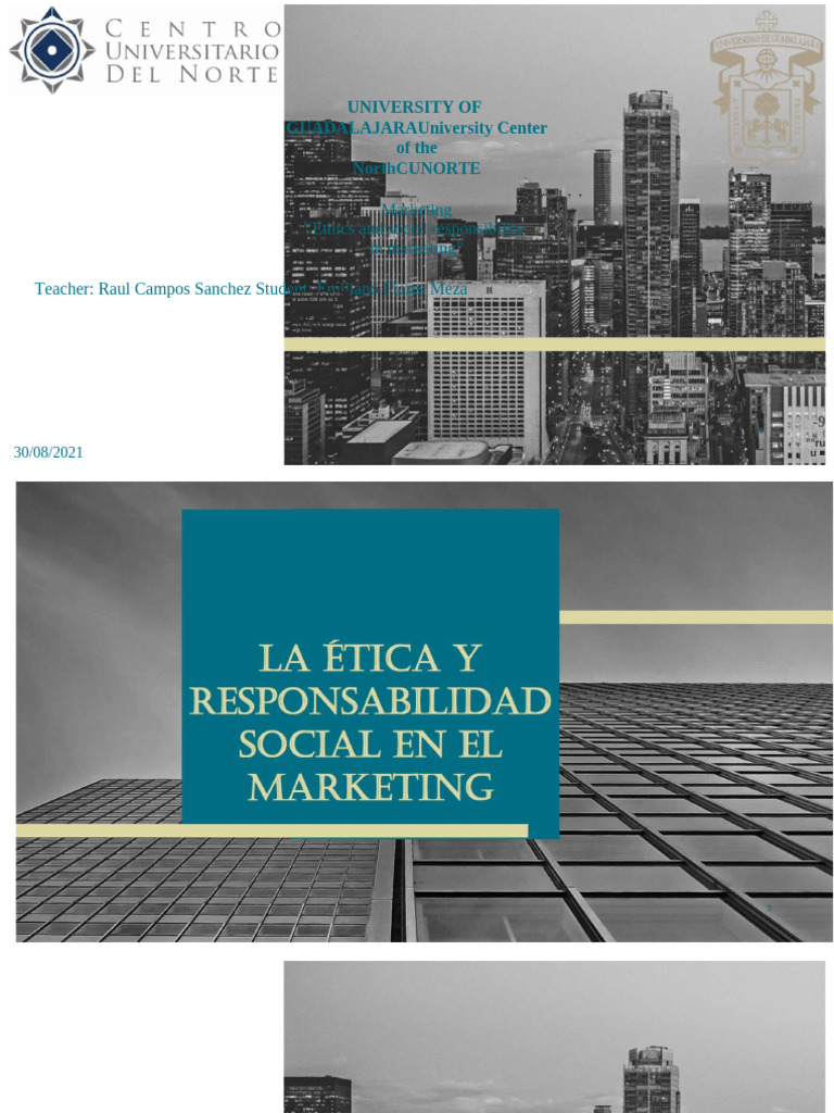 Ethics and Social Responsibility in Marketing | PDF | Bribery | Morality