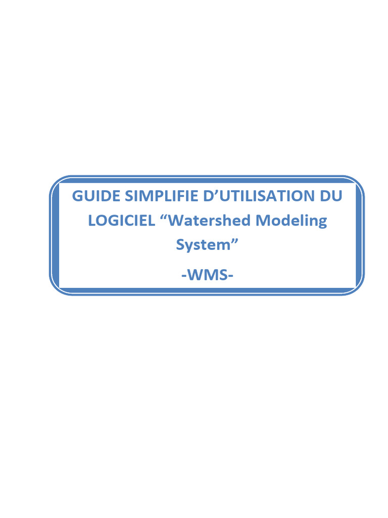 Guide d'utilisation du logiciel WMS | PDF | Système d'information ...