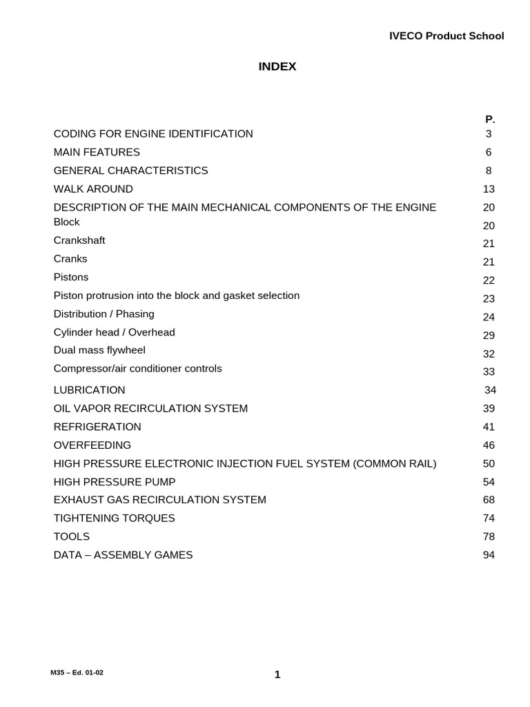 Motor F1A 0102 001-019 | PDF | Engines | Pump