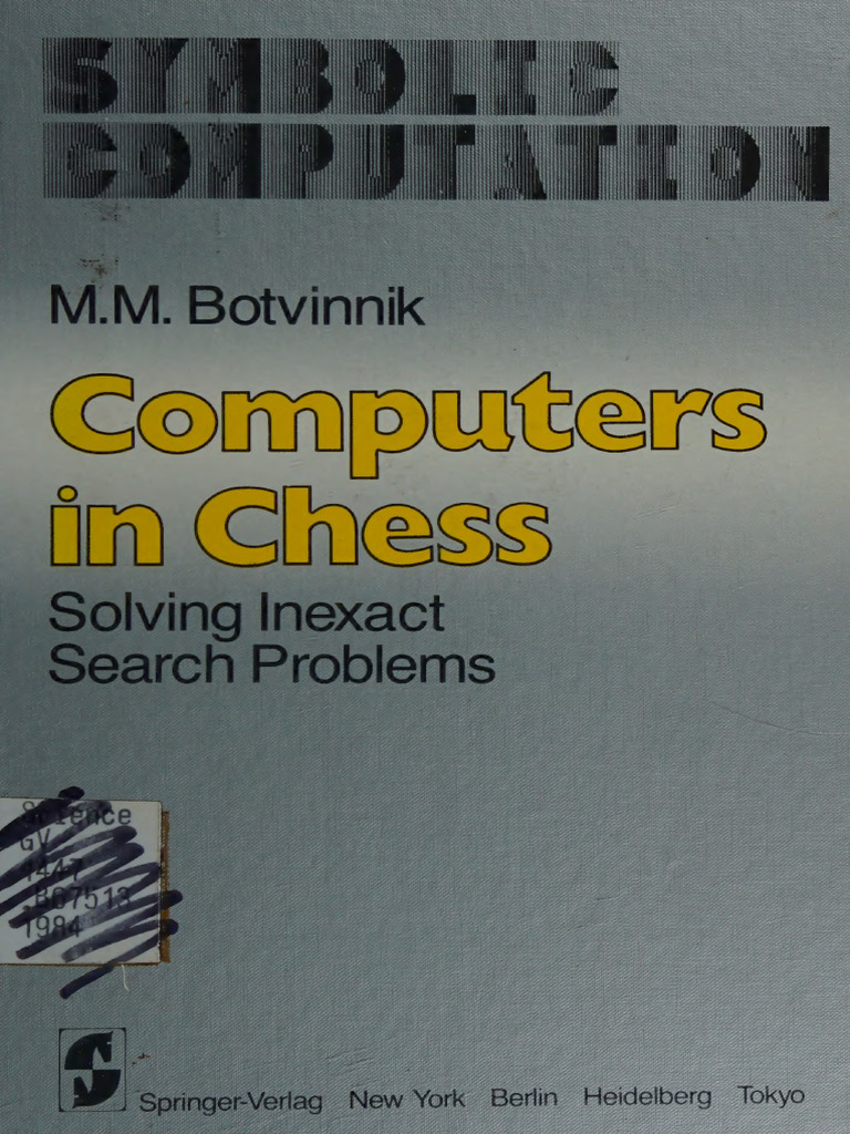 Botvinnik - Computers in Chess (1984) | PDF | Computational Complexity Theory