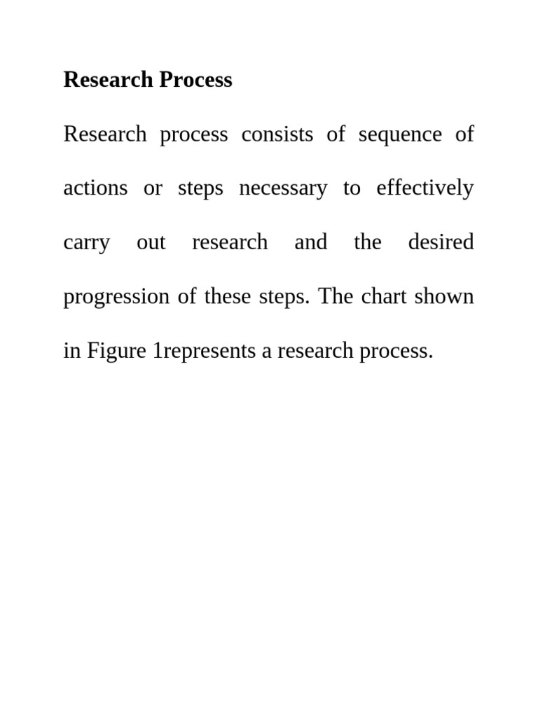Research Process | PDF