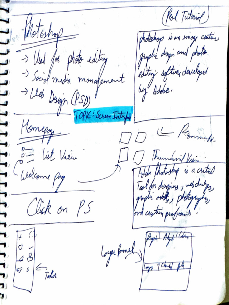 photoshop notes | PDF