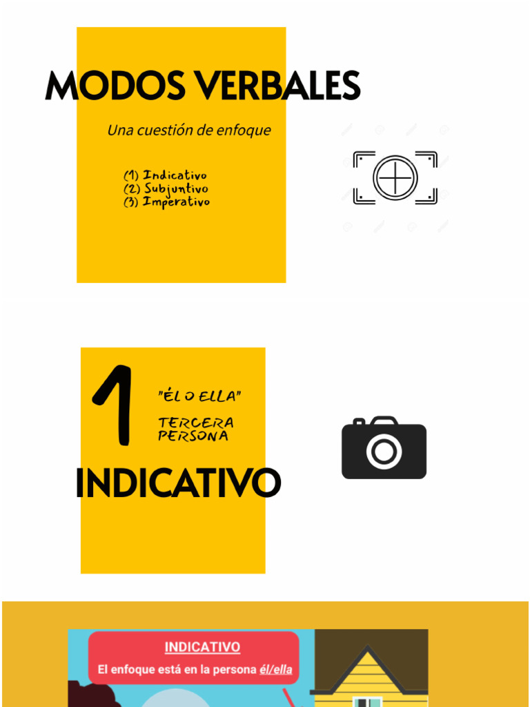 Modos Verbales y Subjuntivo | PDF