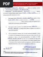 PAN Card Surrender Application Formats | PDF | Taxes