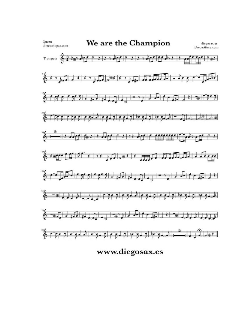 We Are The Champions | PDF