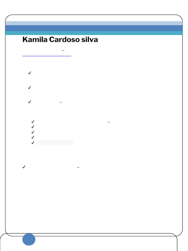 Cópia de Curriculo Kamila 1 | PDF