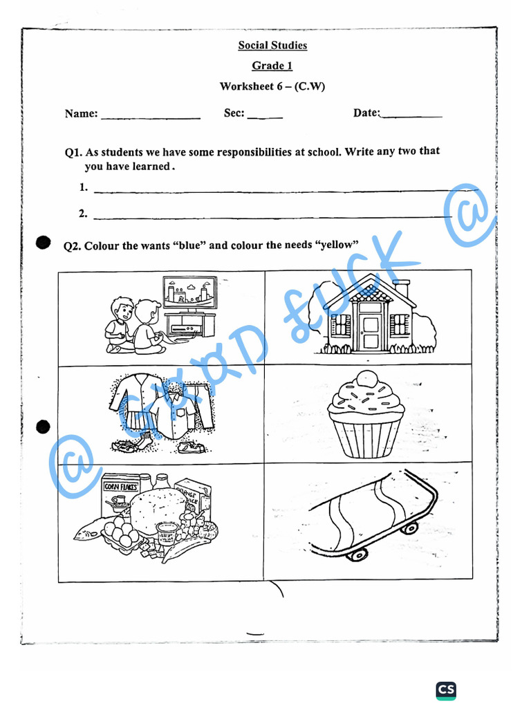 Social Gr1 Term2 Part 1 (2023 - 2024) | PDF
