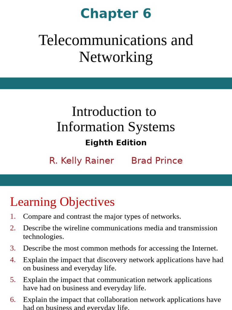 Rainer_8e_Ch06_Accessible | PDF | Computer Network | Internet