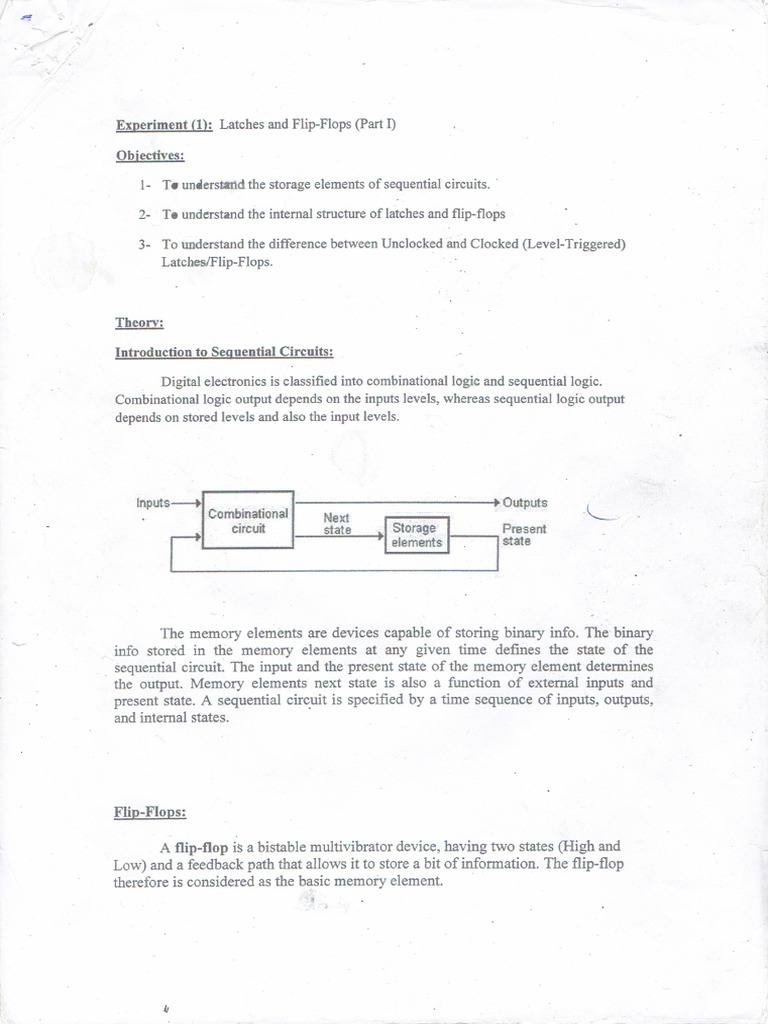 Logic Design 2 - LAB Sheet-1 | PDF