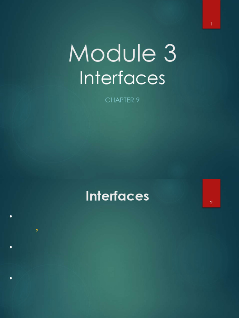9_Interfaces | PDF | Class (Computer Programming) | Method (Computer ... 9_Interfaces | PDF | Class (Computer Programming) | Method (Computer ...