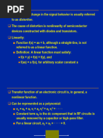 Difference Between Third Order Intercept and P1dB | PDF | Distortion | Amplifier