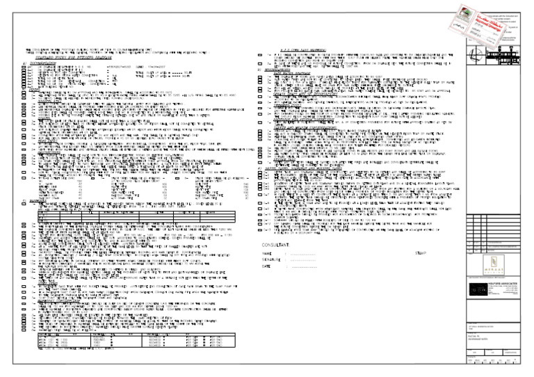 DR 0p5 0001 Drainage Notes | PDF