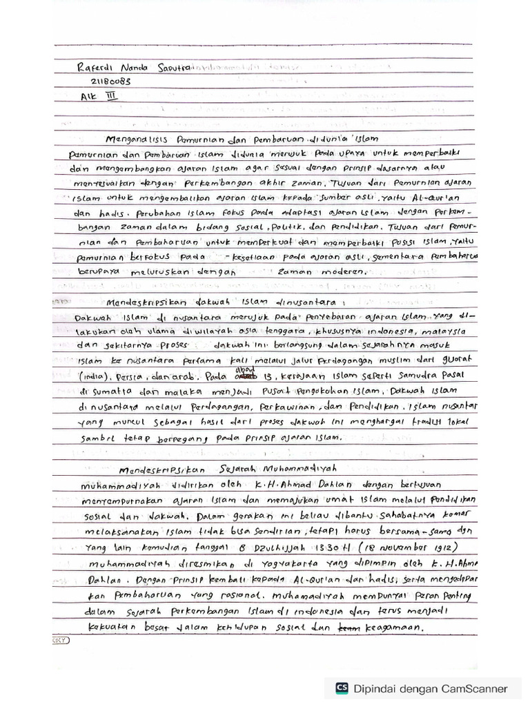 Ringkasan AIK 3 Raferdi Nanda Saputra | PDF