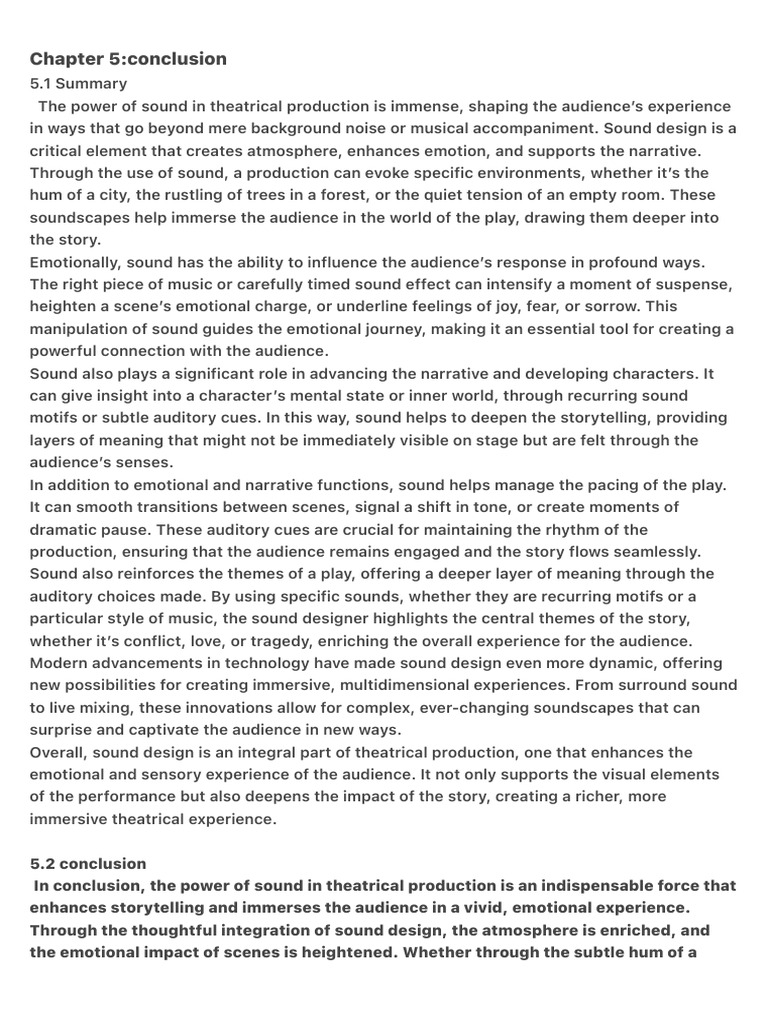Chapter 5 Conclusion | PDF