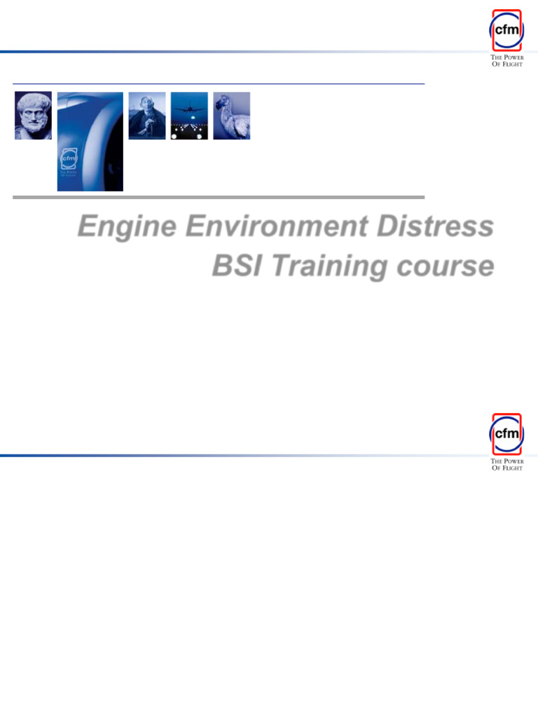 CFM BSI Course For Environment Distress 121018 | PDF | Engines ...
