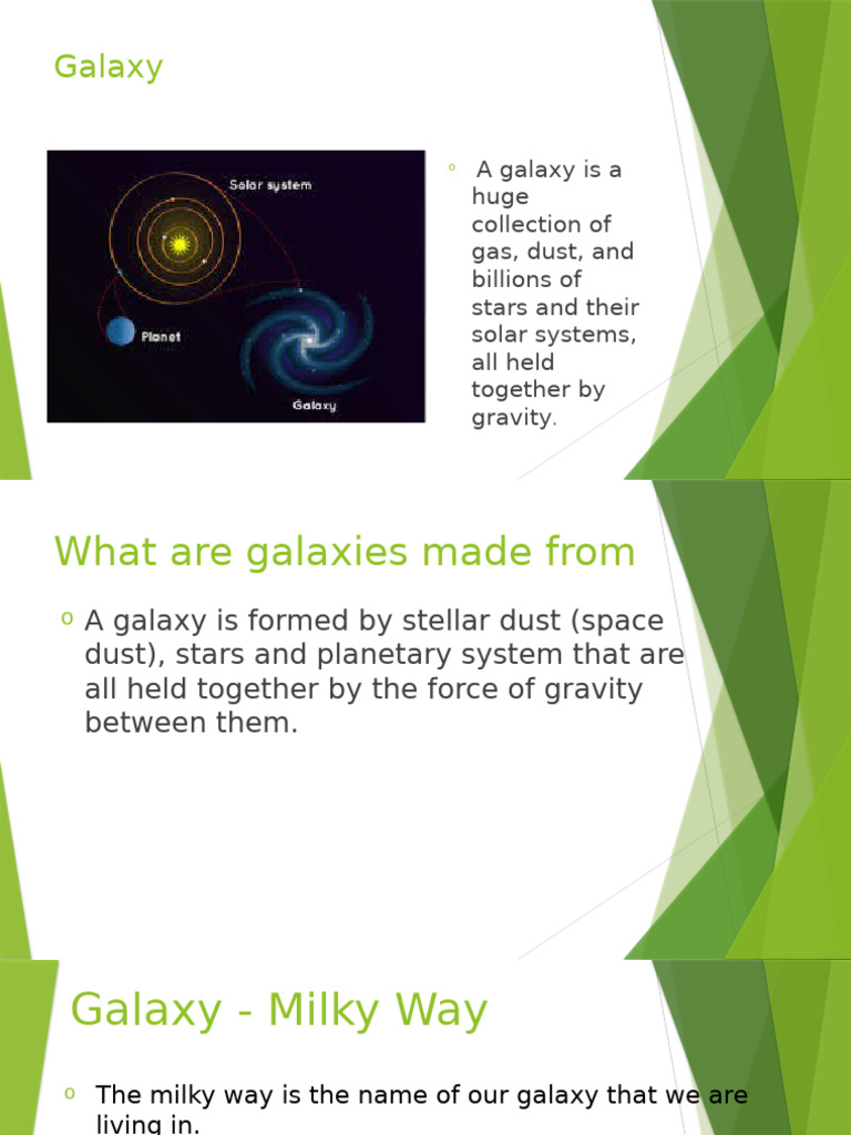 Inside a Galaxy | PDF