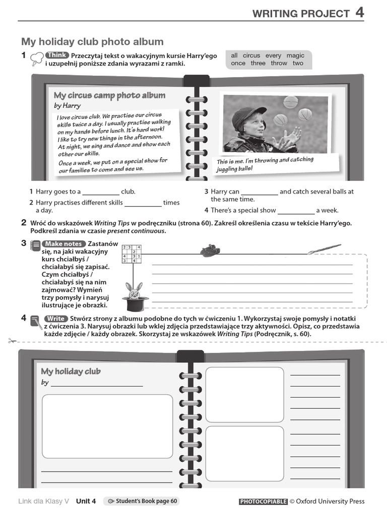 Link L5 U4 Writing Project | PDF