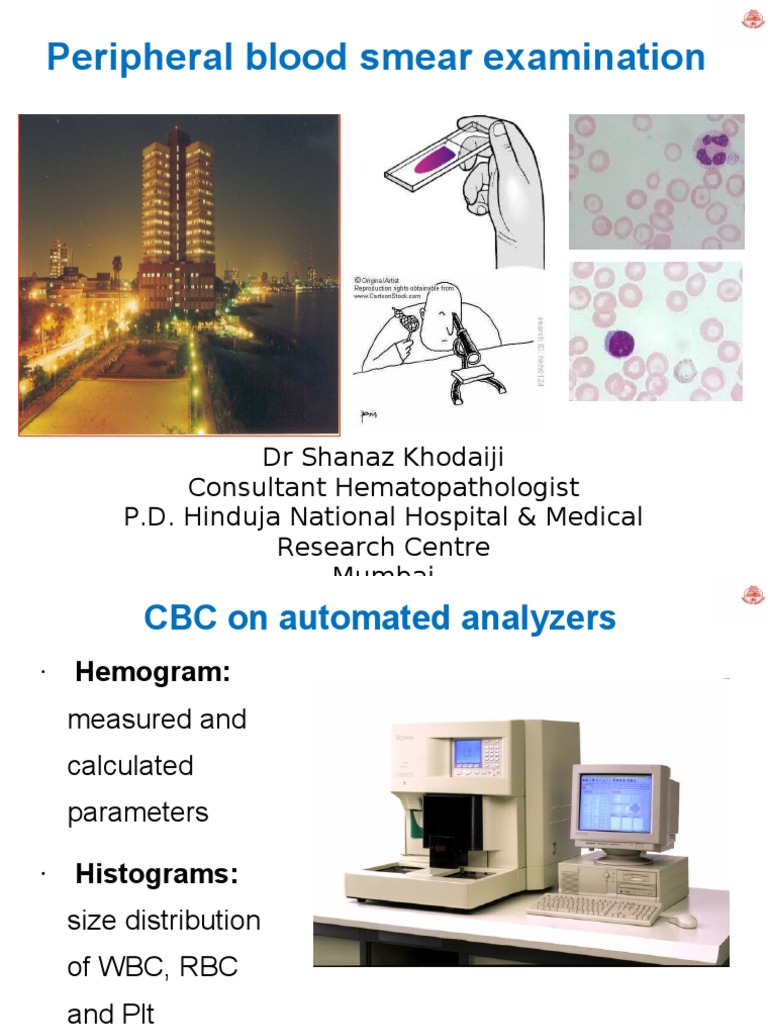 05 - Peripheral Blood Smear Examination | PDF | Anemia | Blood Cell