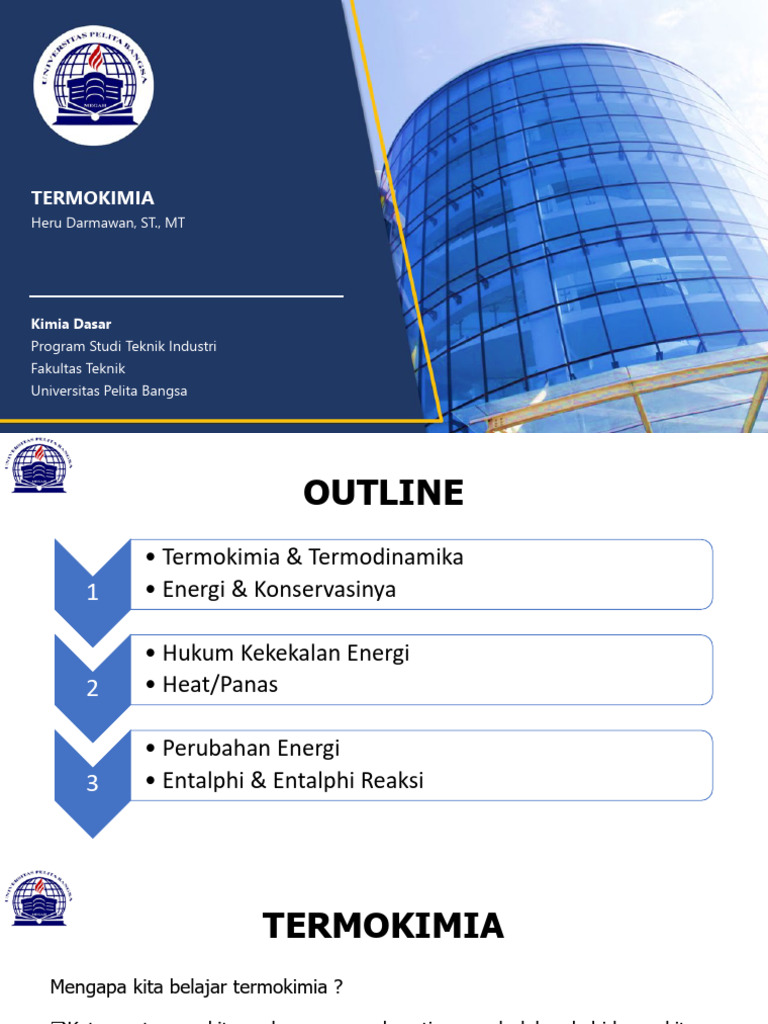 Materi Pertemuan 11+termokimia | PDF