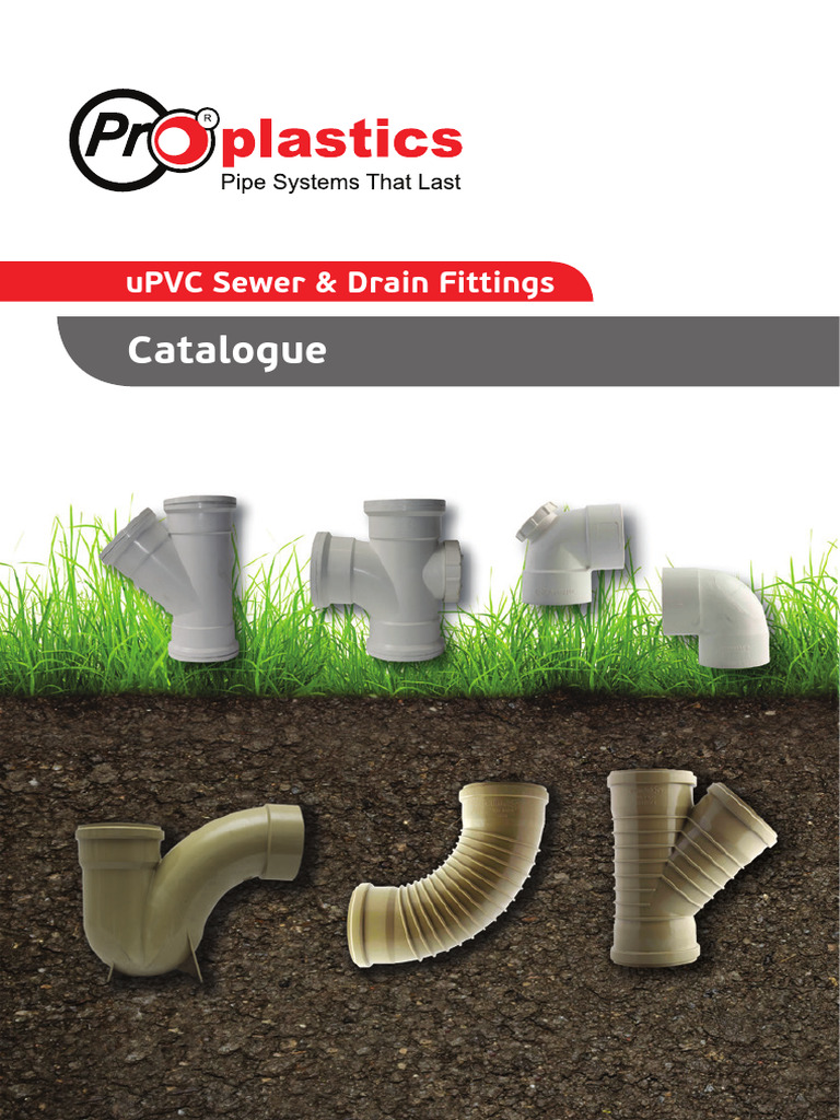 uPVC-Sewer-&-Drain-Fittings | PDF | Drainage | Pipe (Fluid Conveyance)