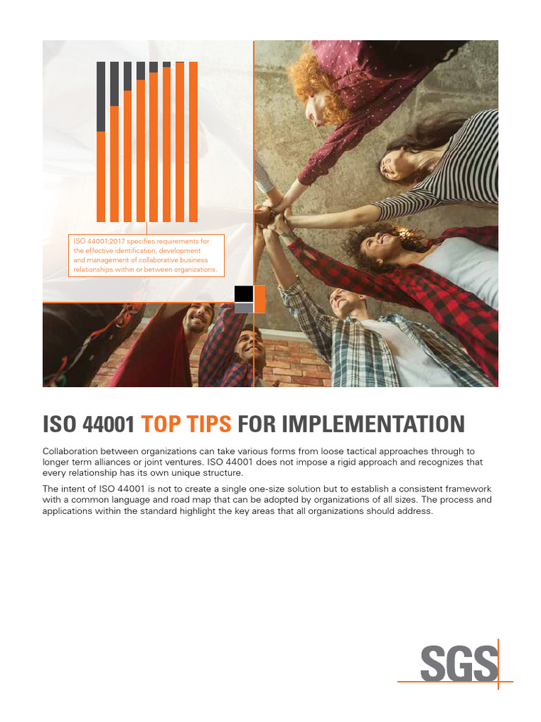 SGS CBE ISO 44001 Top Tips Flyer A4 EN 08 19 | PDF | Audit | Internal Audit