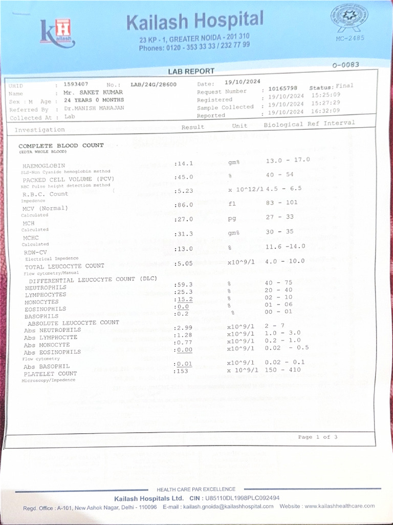 Kailash Hospital | PDF