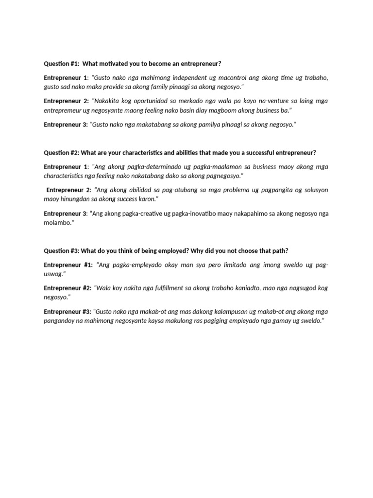 Warren Interview Transcript | PDF