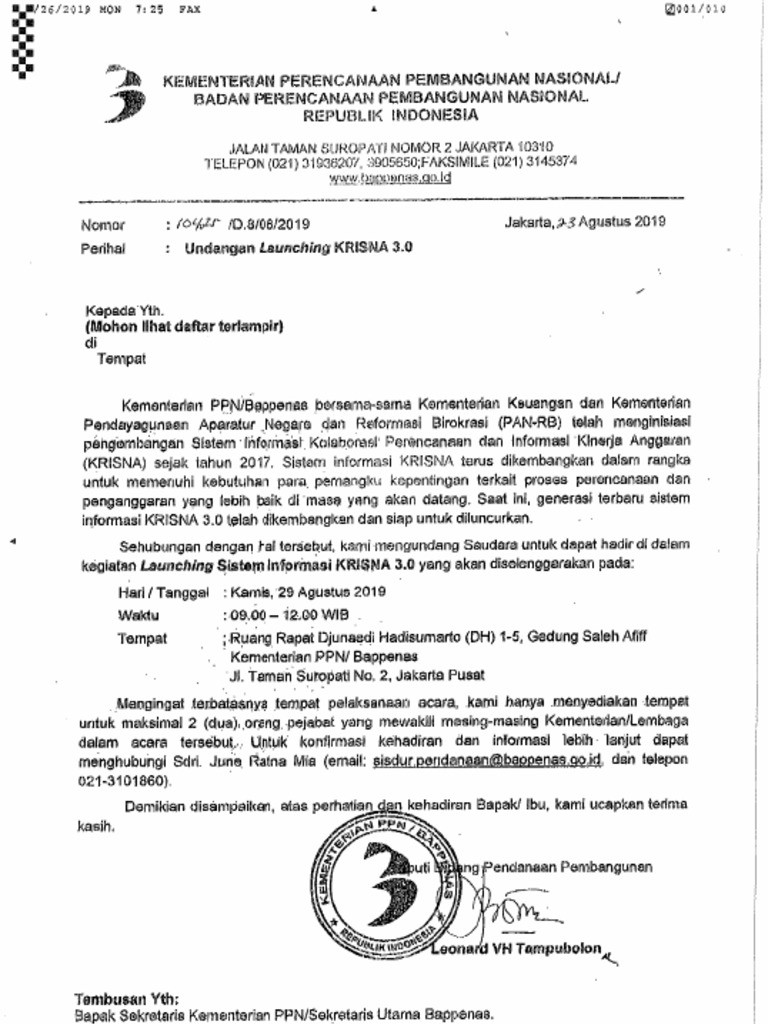 Undangan Launching Krisna | PDF