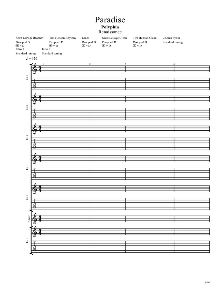 Guitar Tabs for Polyphia Fans | PDF | Sound Recording