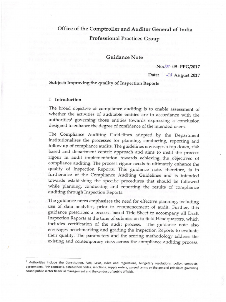 Guidance Notes Practice Guides | PDF