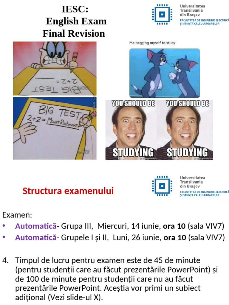 2023 2024 - Recapitulare Finala IESC ANUL 2 Sem 2 RO TI | PDF | Computer Network | Network Topology