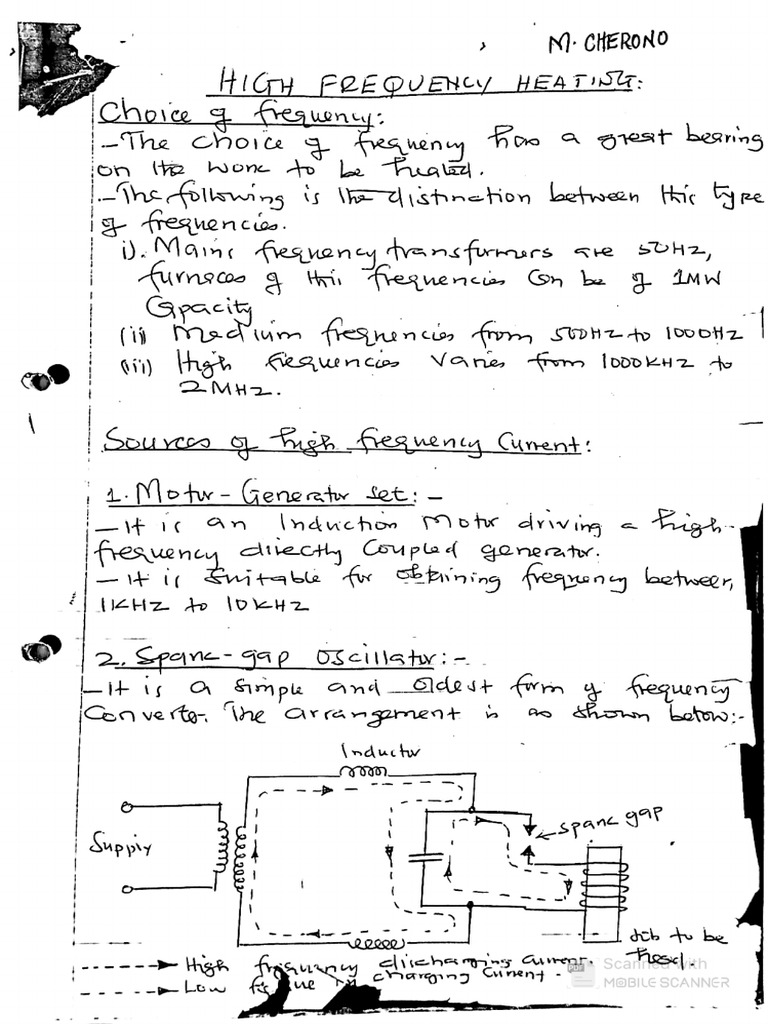 High Frequency Power Sources 1 | PDF